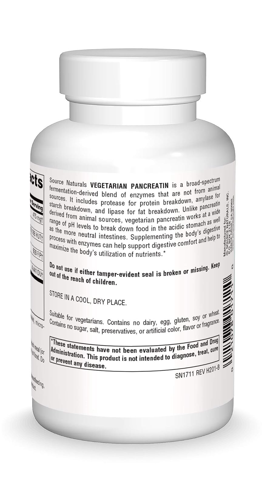 pancreatin capsules for healthy digestion
