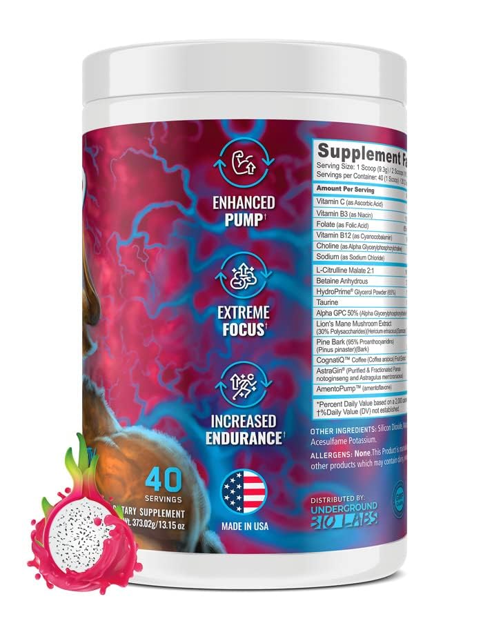 Panda Supps pump for energy boost