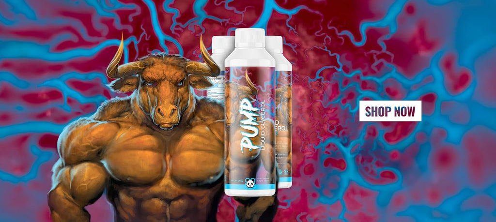 Panda Supps pump for muscle hydration