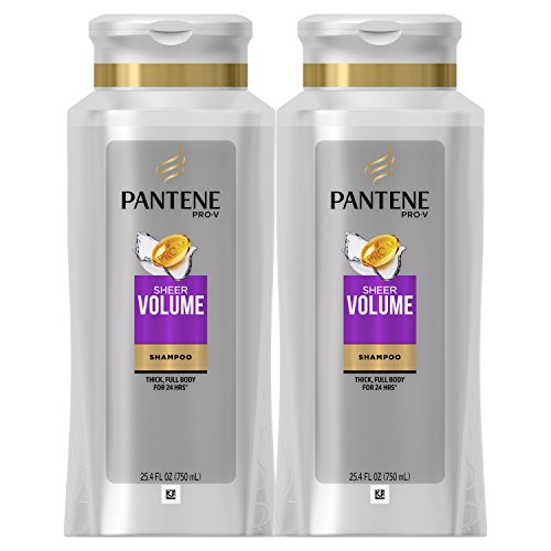 Pantene Sheer Volume shampoo for fine hair
