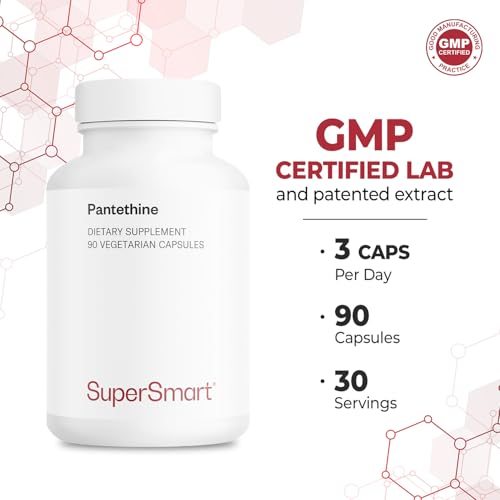 Pantethine capsules for metabolic balance