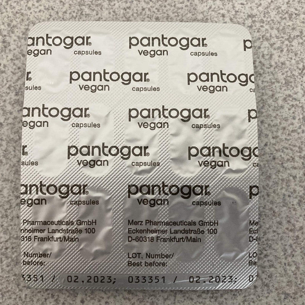 Pantogar capsules for stronger hair