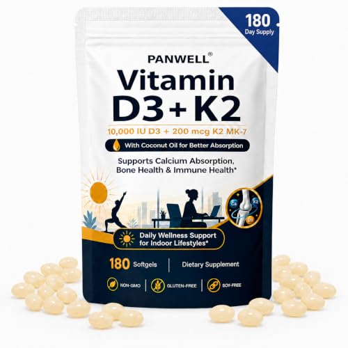 PANWELL Vitamin D3 softgels for immunity