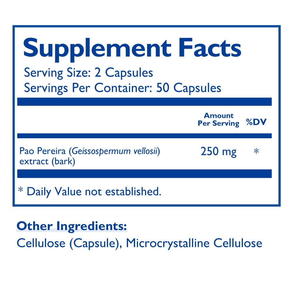 Pao Pereira extract for immune support