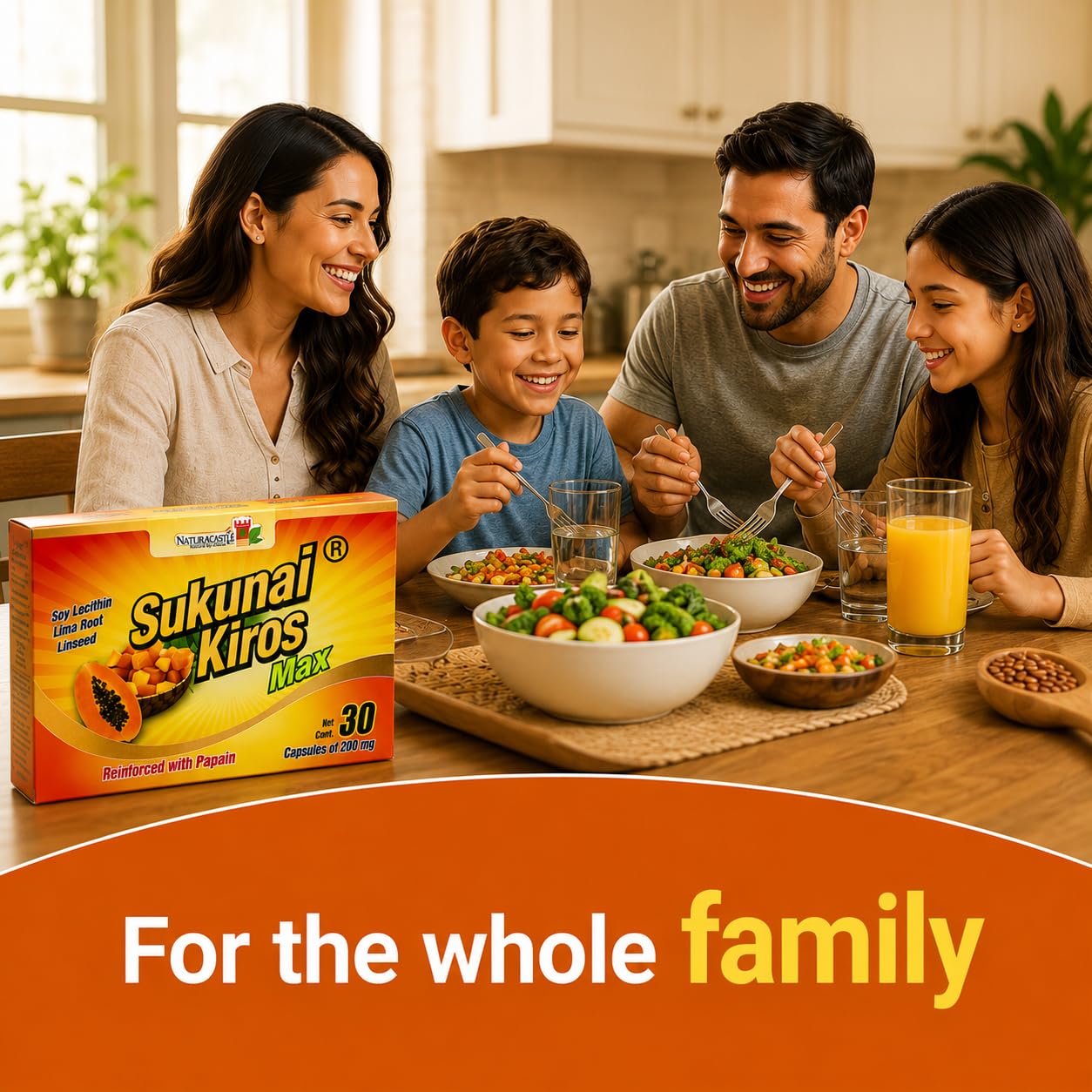 Papain capsules for digestive comfort