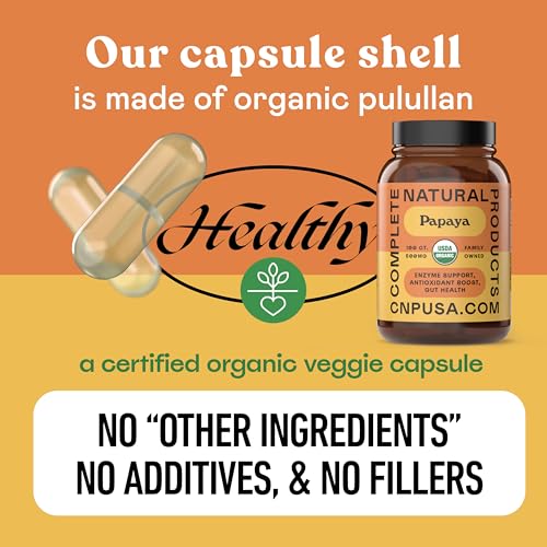 papain capsules for digestive system support