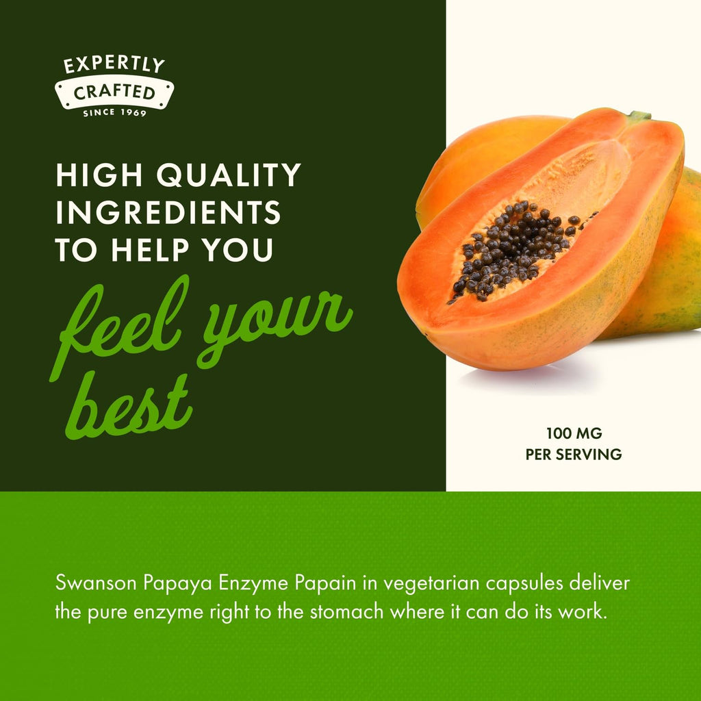 papain enzyme support for gut health
