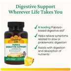 Papaya chewable wafers for digestion