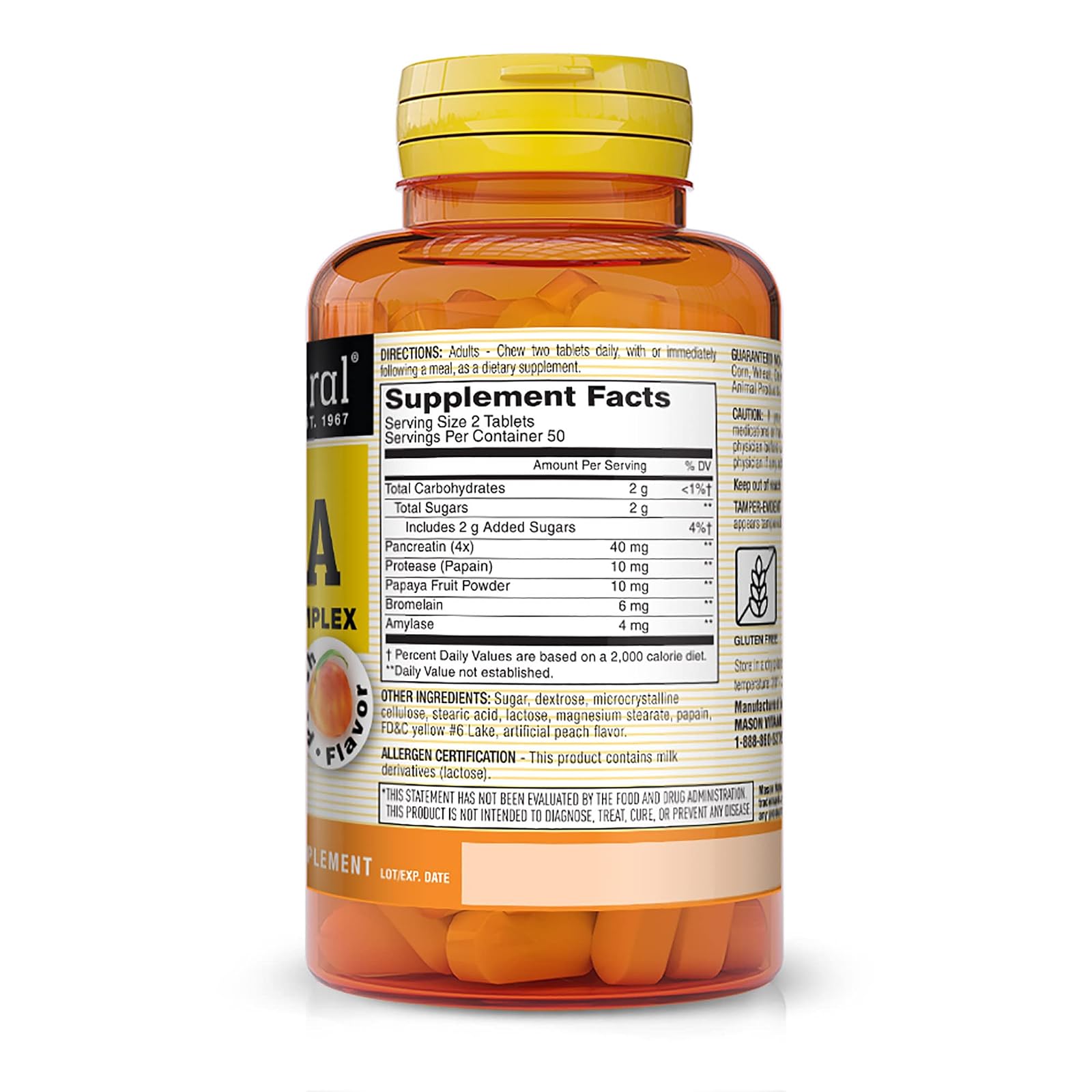 Papaya digestive enzyme complex benefits