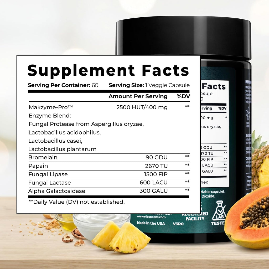 papaya digestive enzymes for gut health