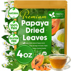 Papaya dried loose leaves herbal tea