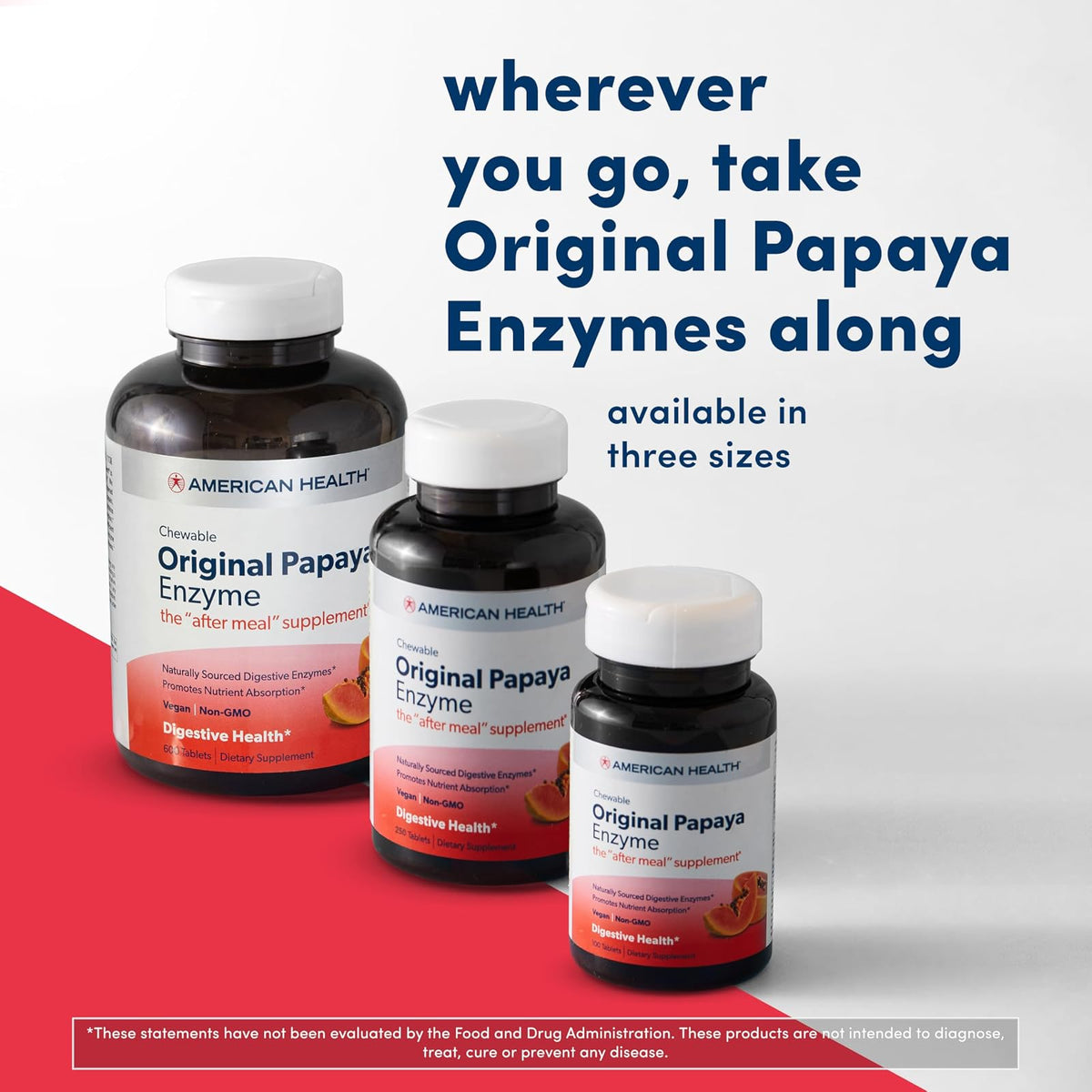 papaya enzyme tablets for healthy digestion