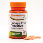 Papaya fruit digestive enzyme tablets
