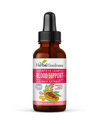 Papaya leaf blood support supplement