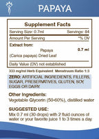 papaya leaf extract for digestion