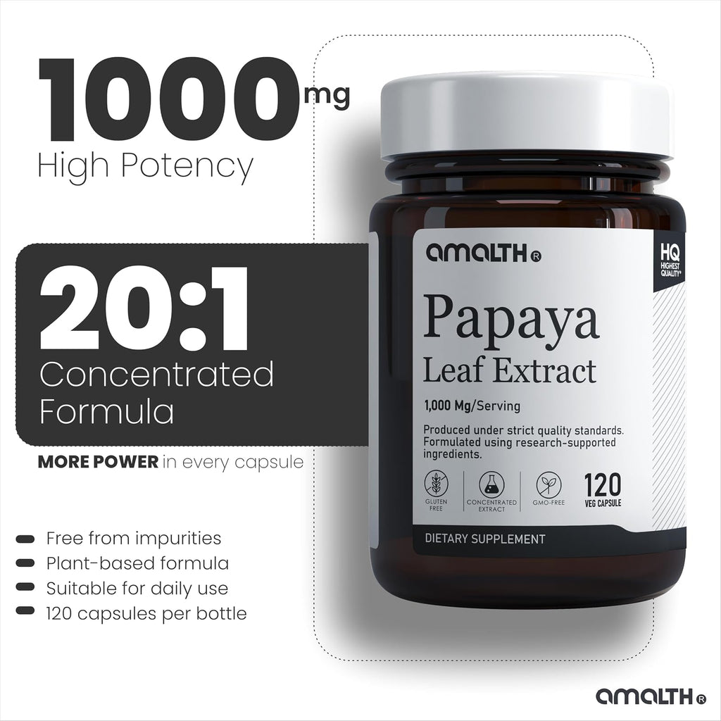 papaya leaf extract for immune support