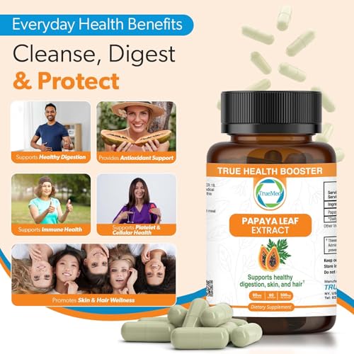 Papaya leaf extract for seniors