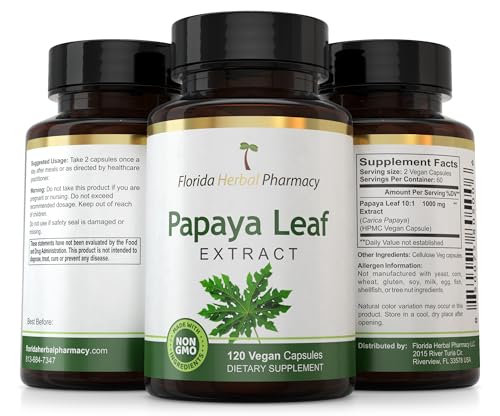 Papaya leaf extract for vitality