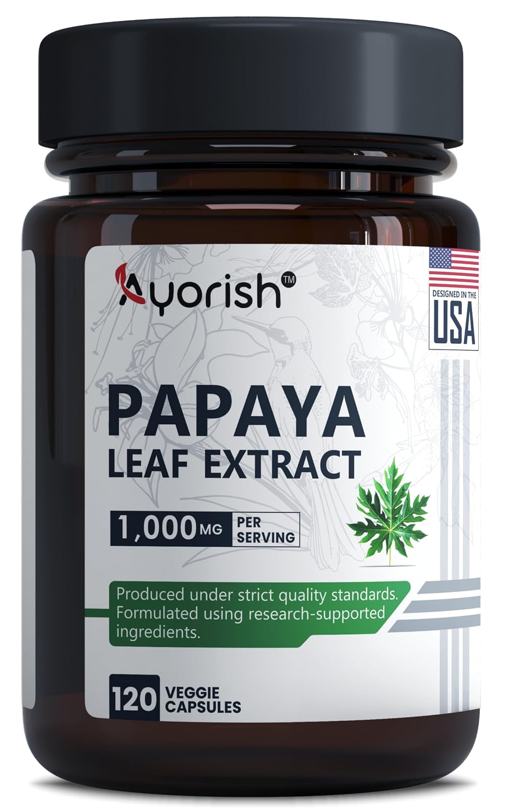 Papaya Leaf Extract multivitamins for wellness