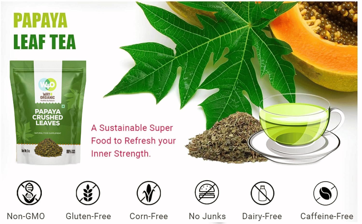 papaya leaf tea 3 pack
