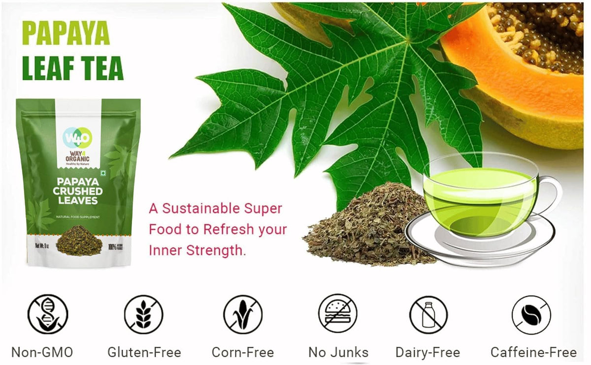 papaya leaf tea for immune support