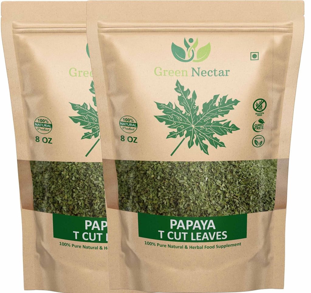 Papaya leaf tea loose leaves