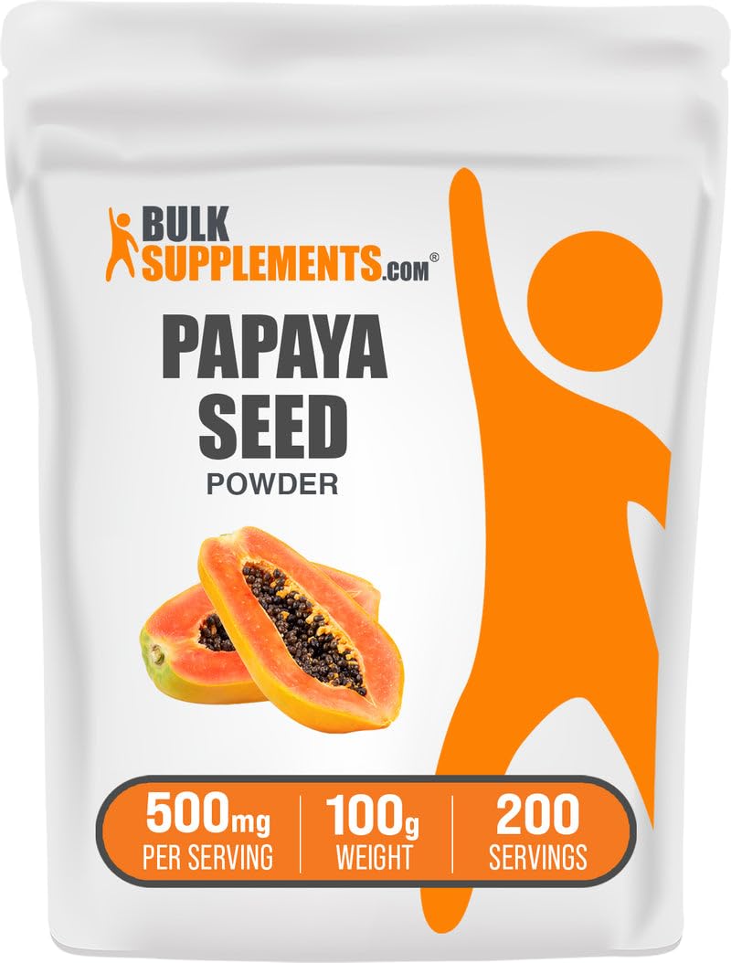 Papaya seed powder digestive enzymes
