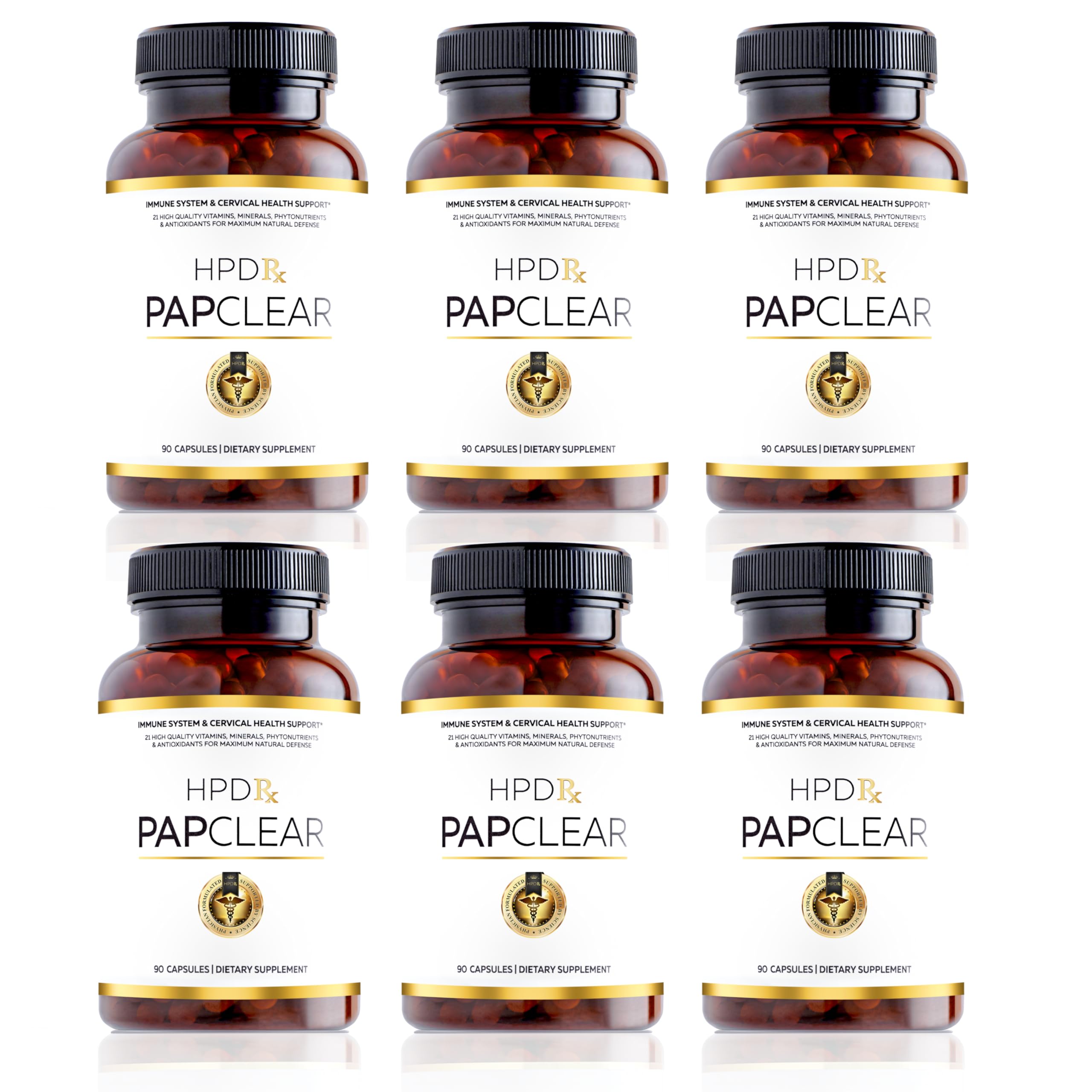 PAPCLEAR immune support supplement capsules