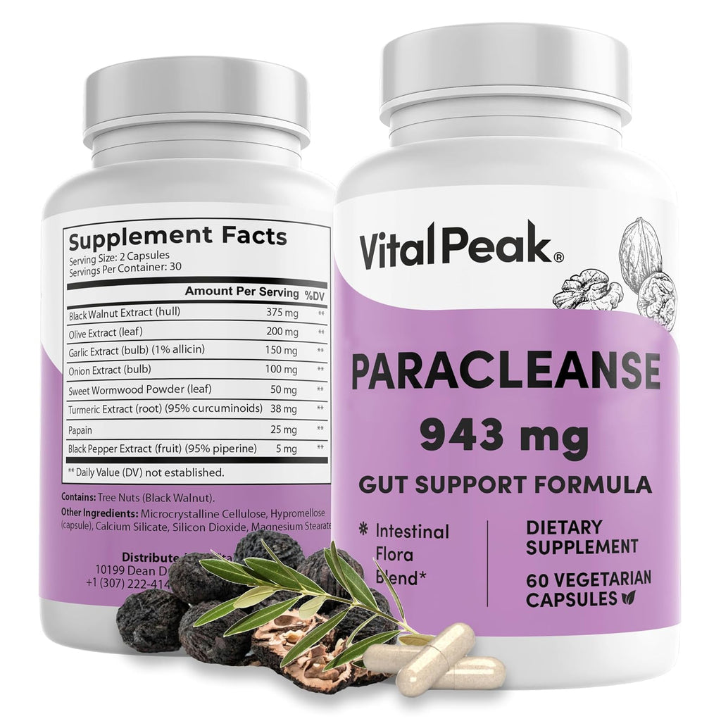 ParaCleanse detox capsules for wellness