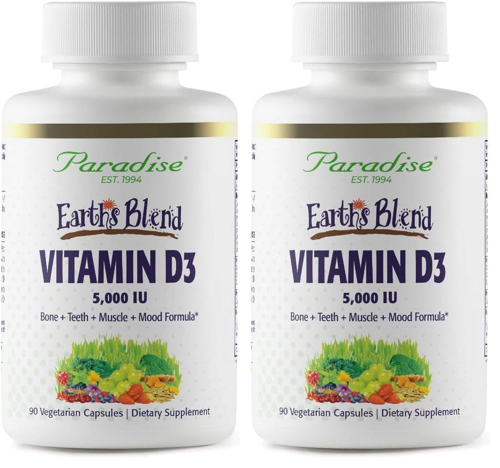 Paradise Herbs vitamin D3 capsules
