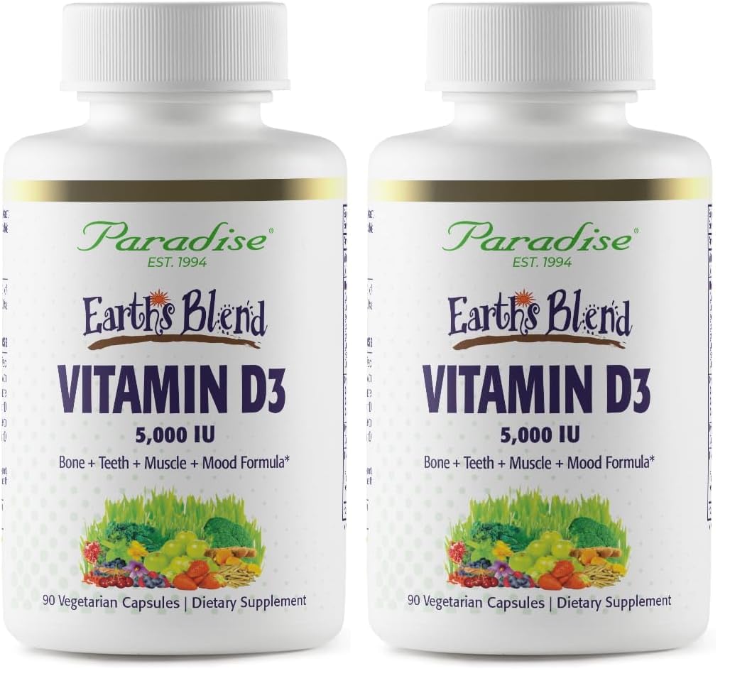 Paradise Herbs vitamin D3 capsules