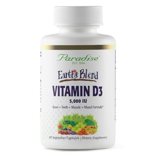 Paradise Herbs vitamin D3 vegetarian capsules