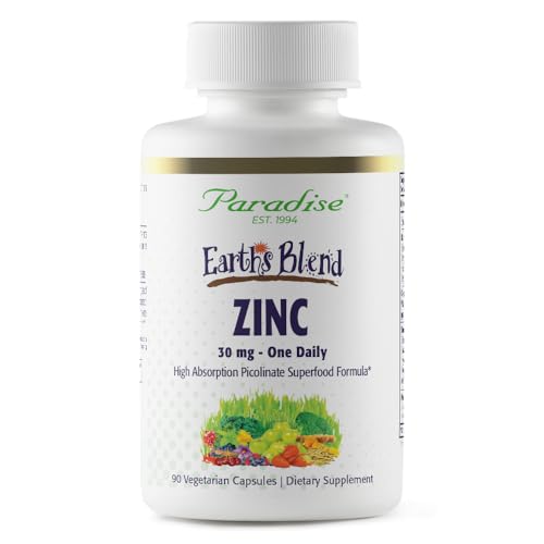 Paradise Herbs zinc picolinate capsules