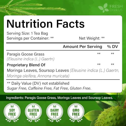 Paragis soursop moringa tea benefits
