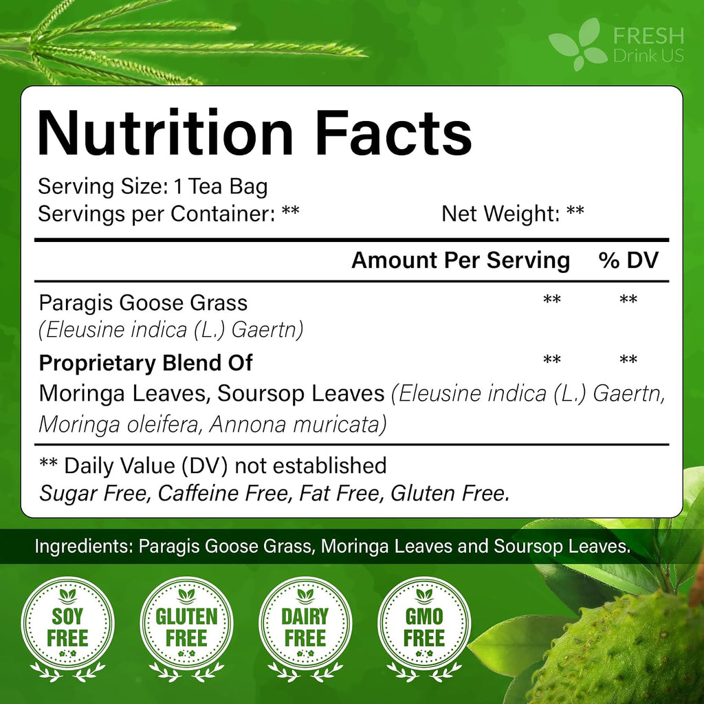 Paragis soursop moringa tea benefits