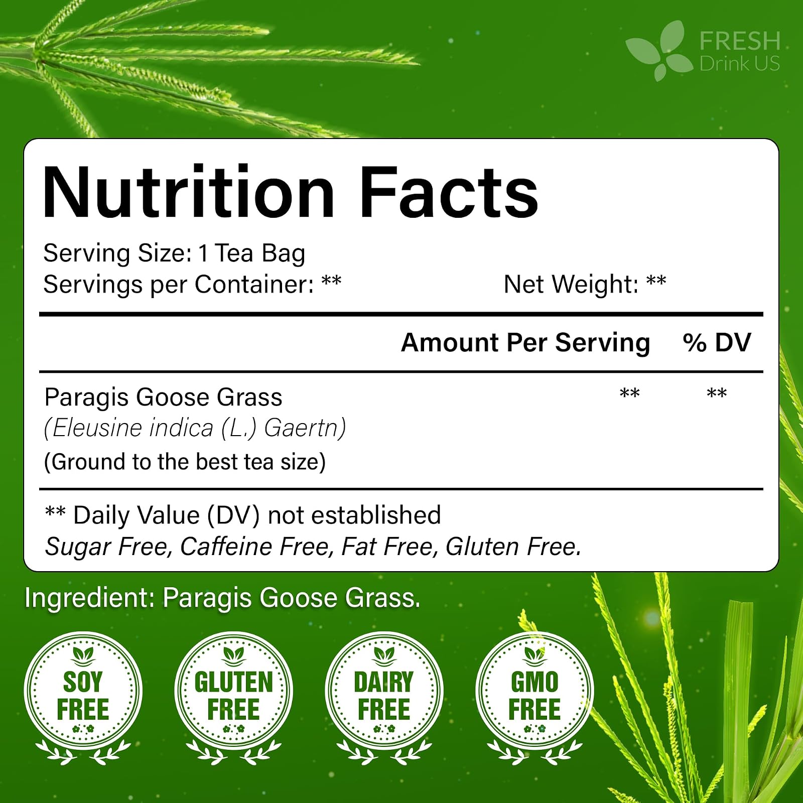 Paragis tea for herbal detox