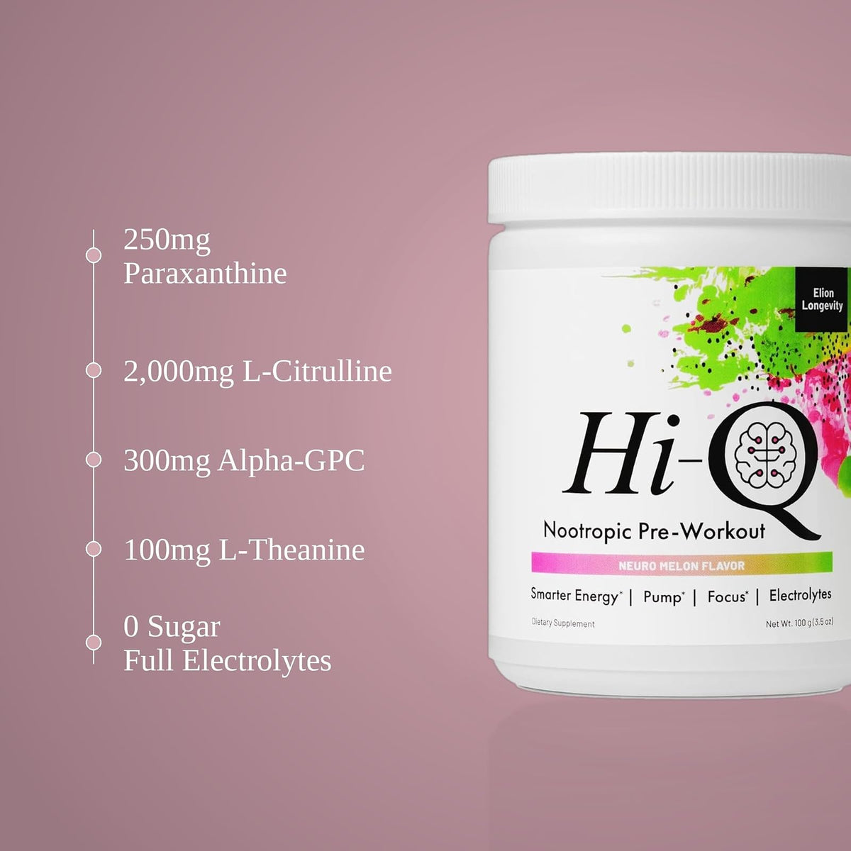 Paraxanthine pre-workout for enhanced focus