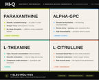 Paraxanthine pre-workout for mental clarity