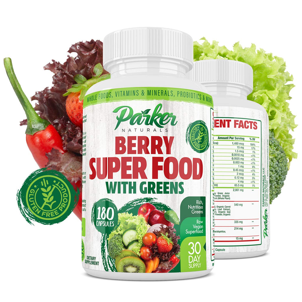 Parker Naturals Berry superfood capsules