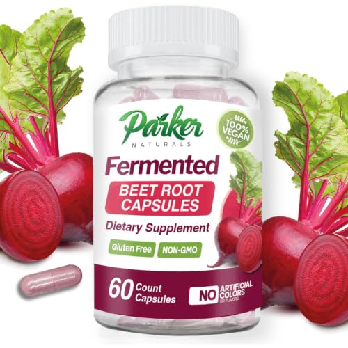 Parker Naturals fermented beet root capsules