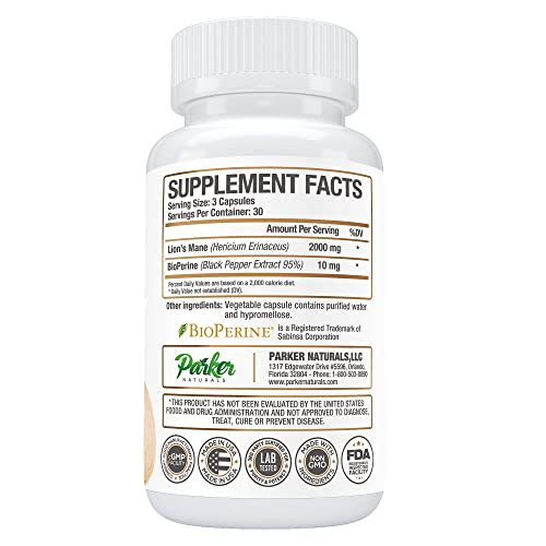 Parker Naturals herbal mushroom benefits