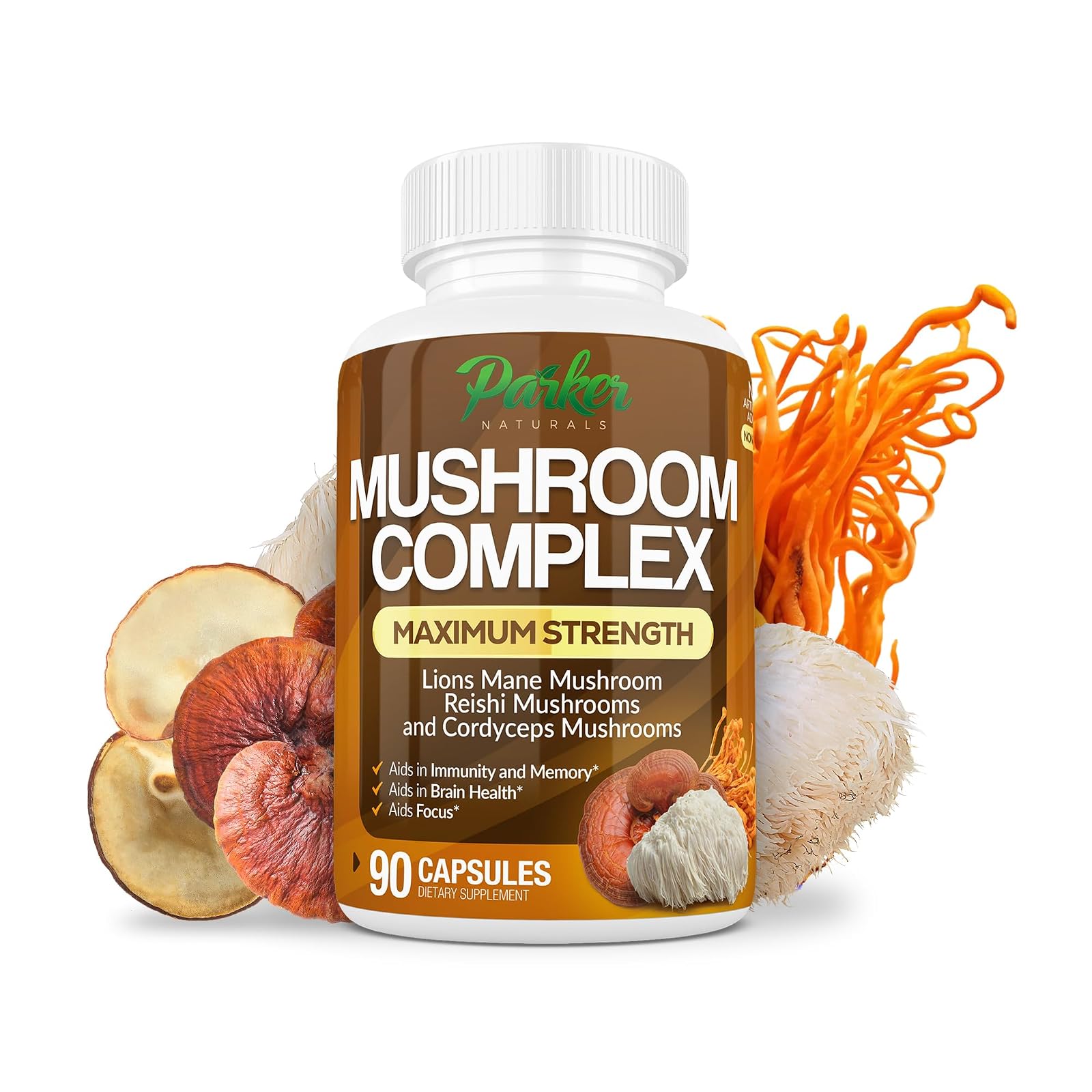 Parker Naturals mushroom complex supplement