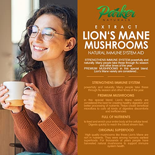 Parker Naturals mushrooms for vitality