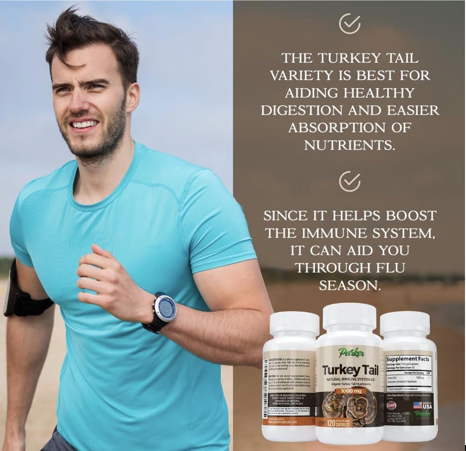 Parker Naturals turkey tail capsules