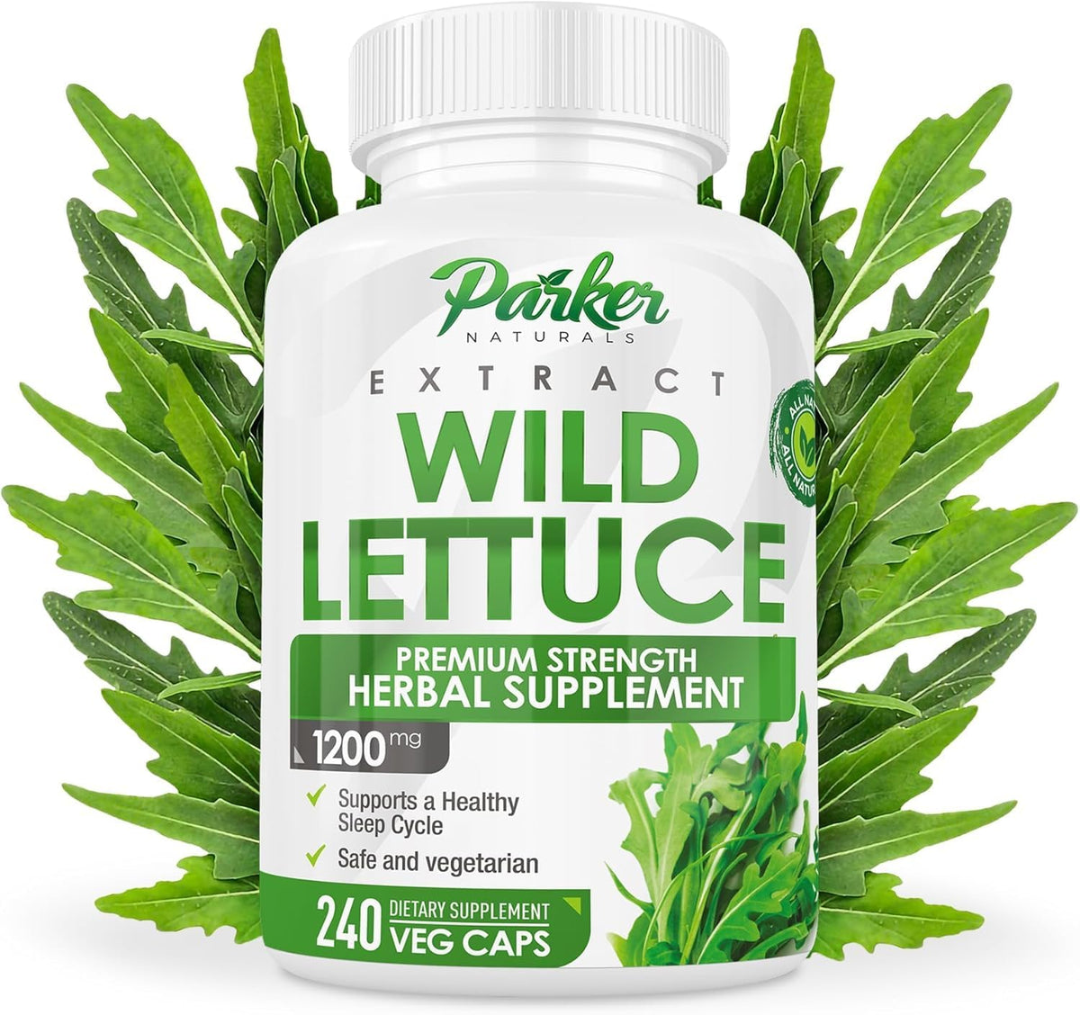 Parker Naturals wild lettuce extract capsules