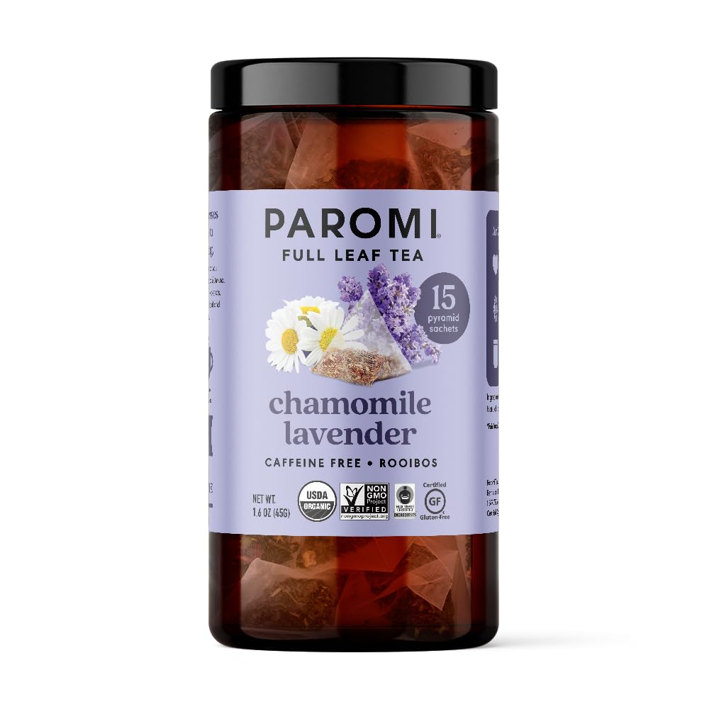 Paromi chamomile lavender herbal tea