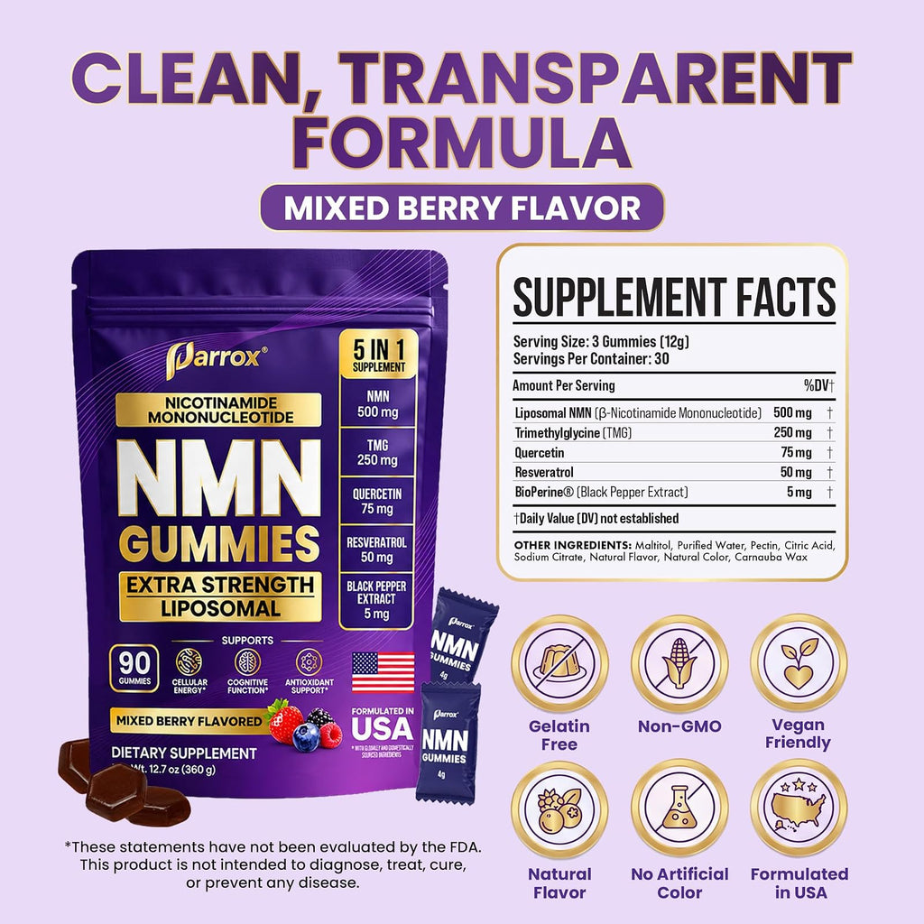 Parrox NMN gummies for wellness