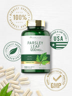 Parsley leaf capsules for wellness