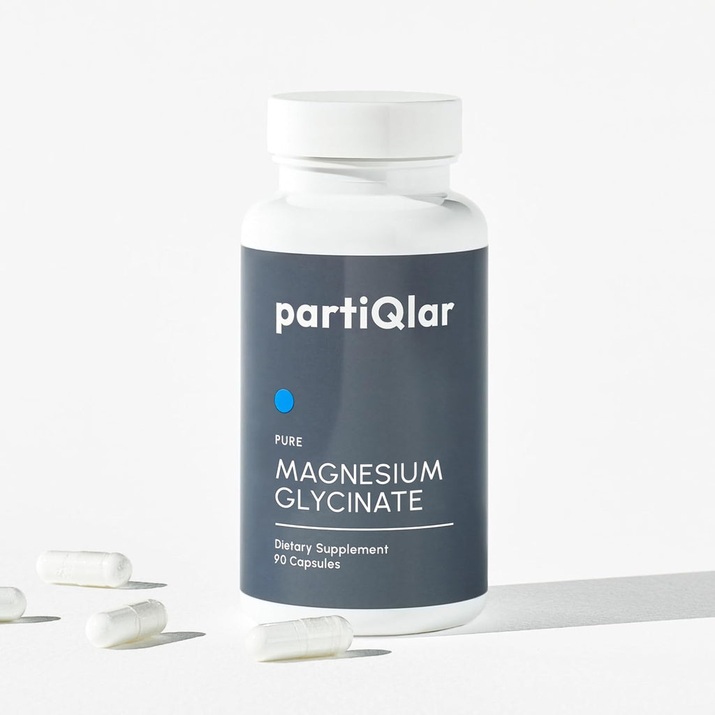 partiQlar Magnesium Glycinate capsules for relaxation