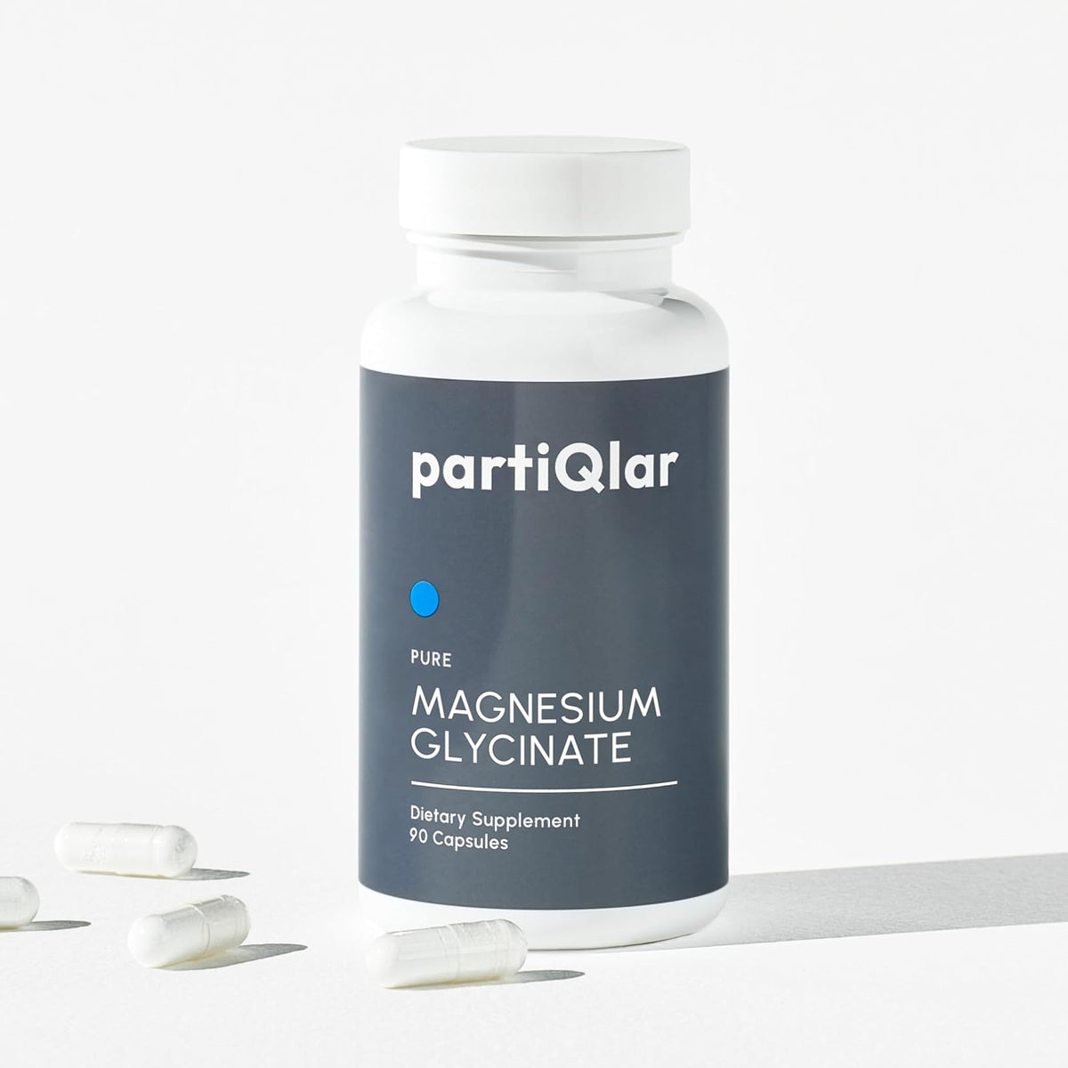 partiQlar Magnesium Glycinate capsules for relaxation